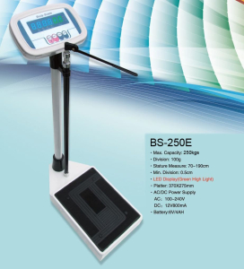Electronic Scale + Height measure – BMAC Med